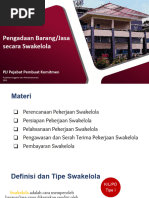 Swakelola Tipe I | PDF
