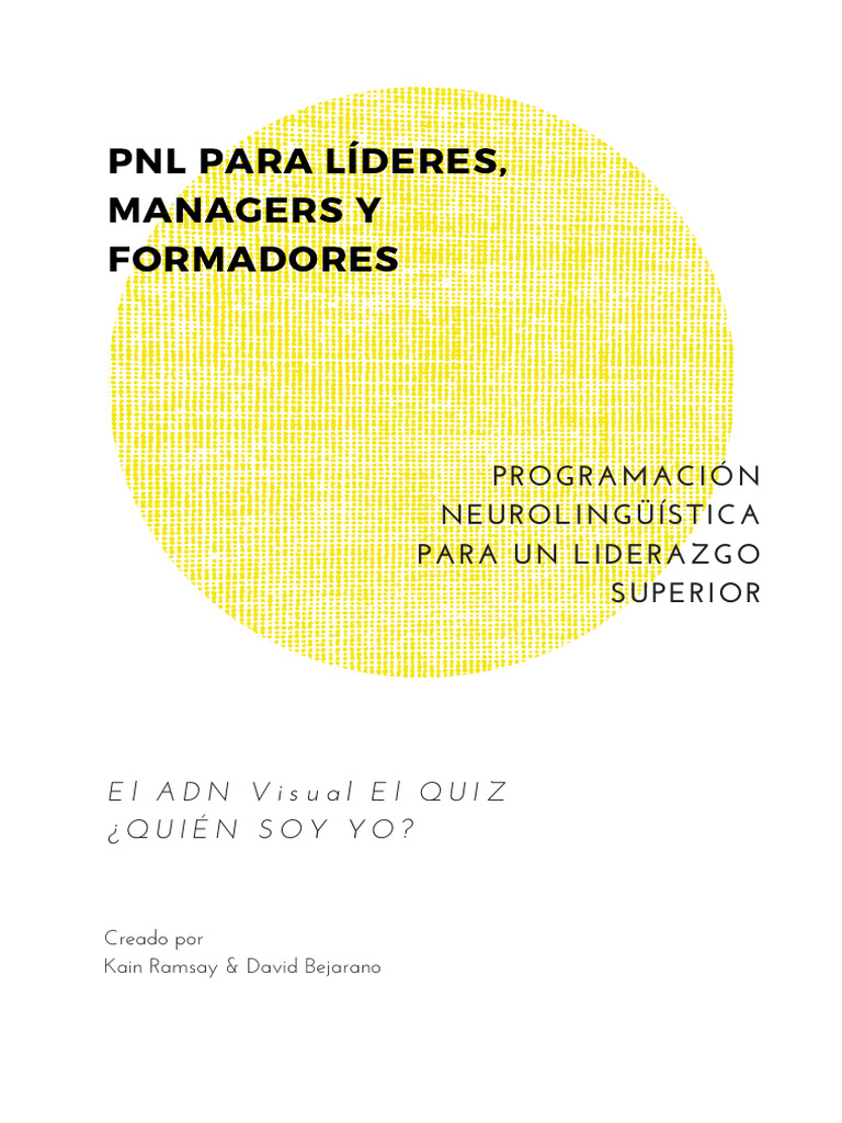 011 El-ADN-Visual-El-QUIZ-QUI-N-SOY-YO | PDF