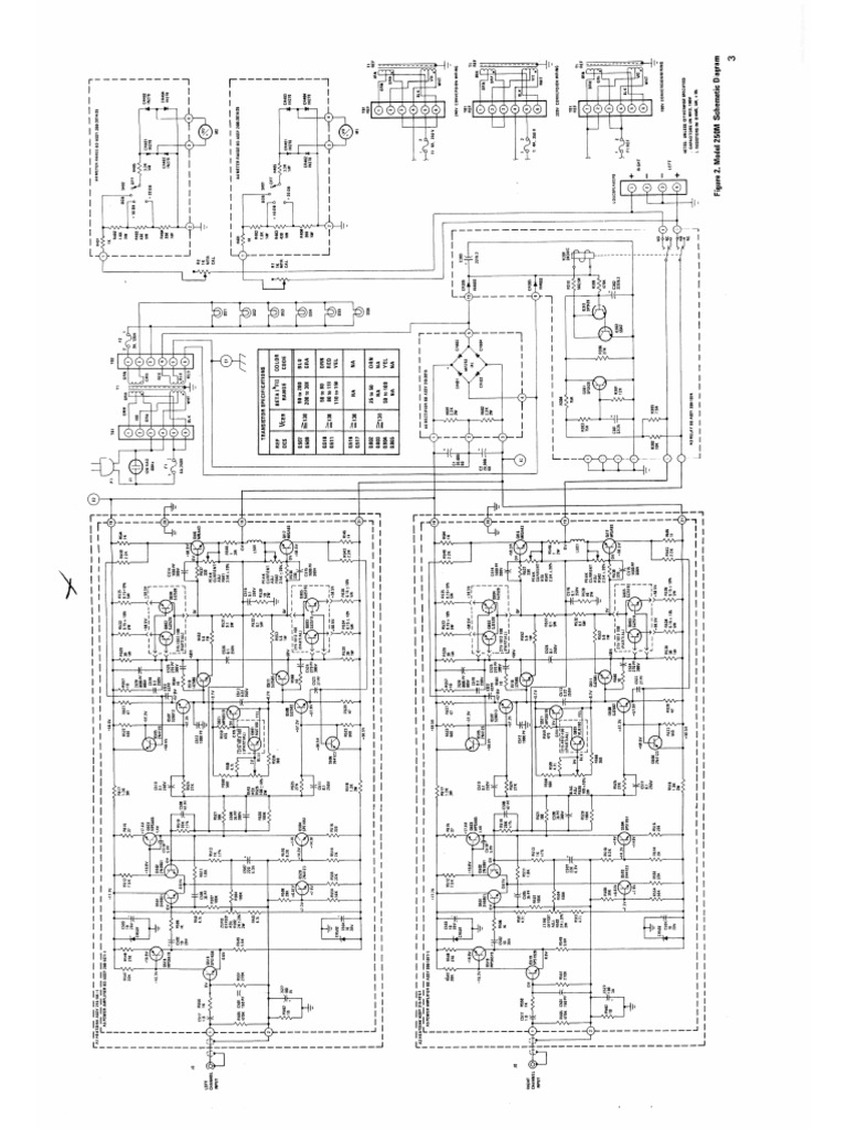 Marantz 250 Schematic | PDF