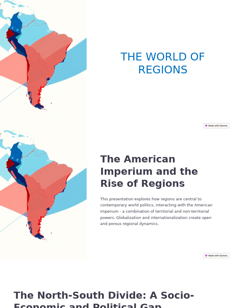 Regions and Global Power Dynamics | PDF | Globalization | Third World