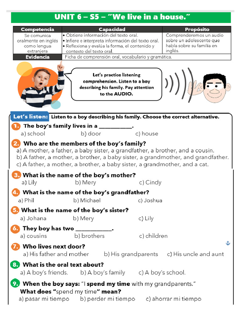 1st 3rd unit 6 lesson 5 | PDF