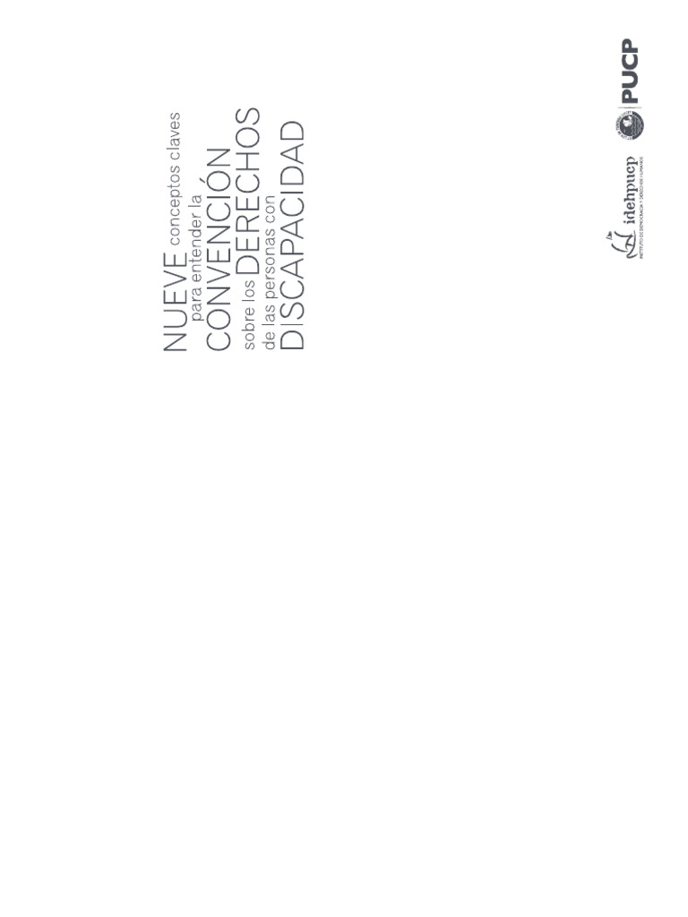 Sesión 4a Conceptos Clave para Comprender La CDPD Carta | PDF