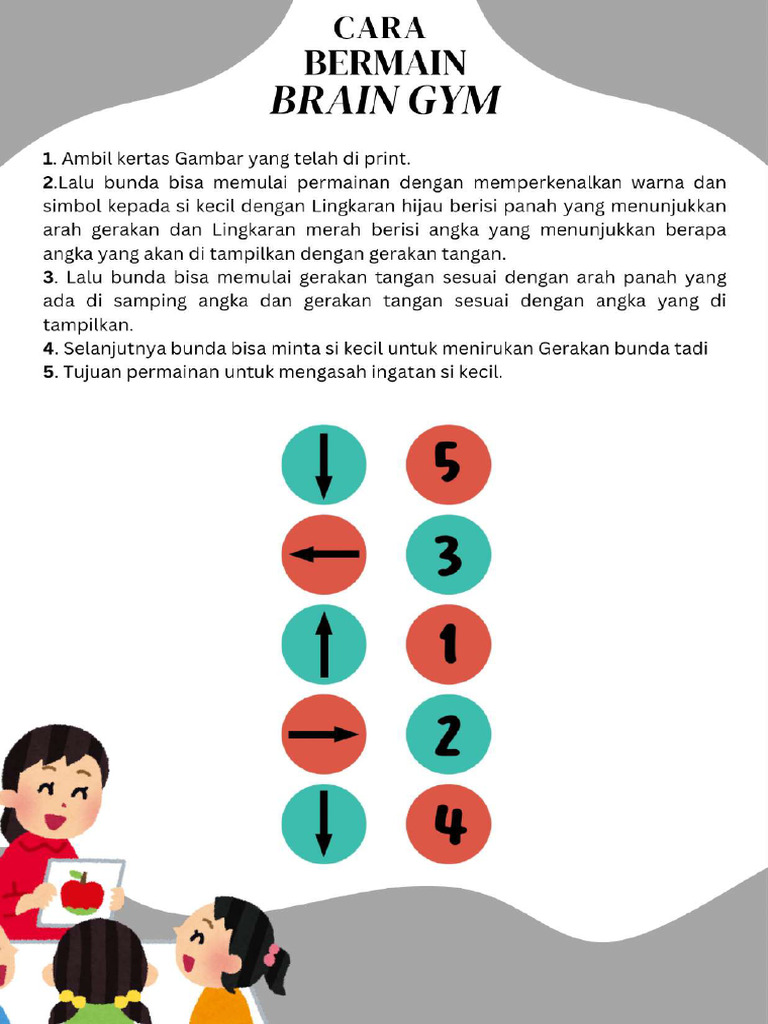 Cara Bermain Brain Gym | PDF