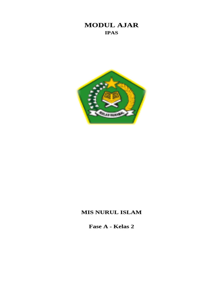 Modul Ajar Ipas Kelas 2 Fix | PDF