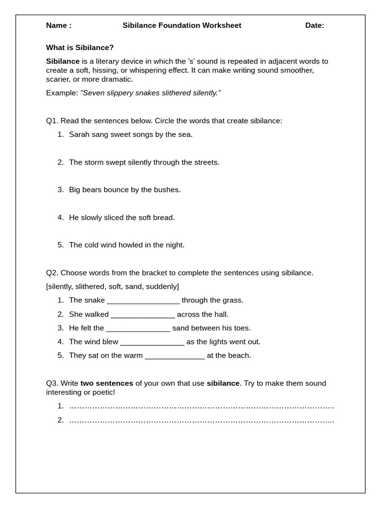 What Is Sibilance | PDF