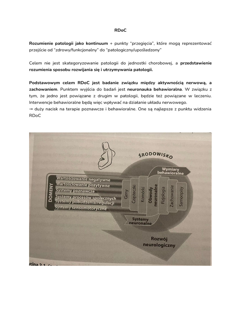 RDOC (Ponad DSM 2.0) | PDF