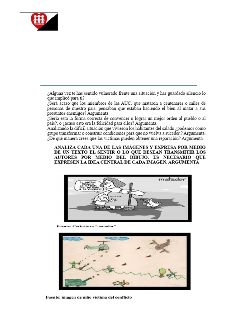 ACTIVIDAD TEXTO ARGUM | PDF