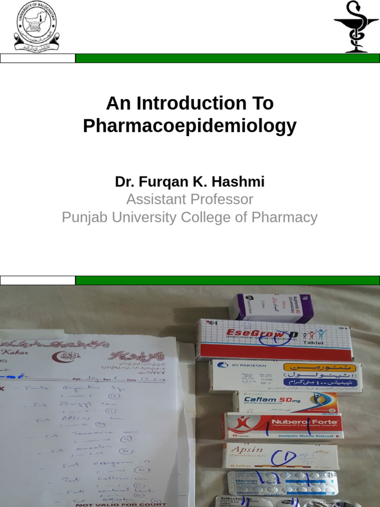 02 An Introduction To Pharmacoepidemiology | PDF | Medical Prescription | Glycated Hemoglobin