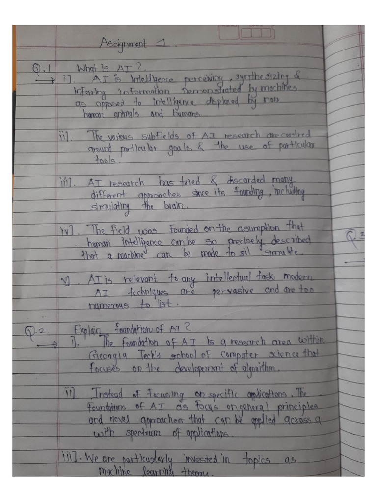 Assignment1 Ai | PDF