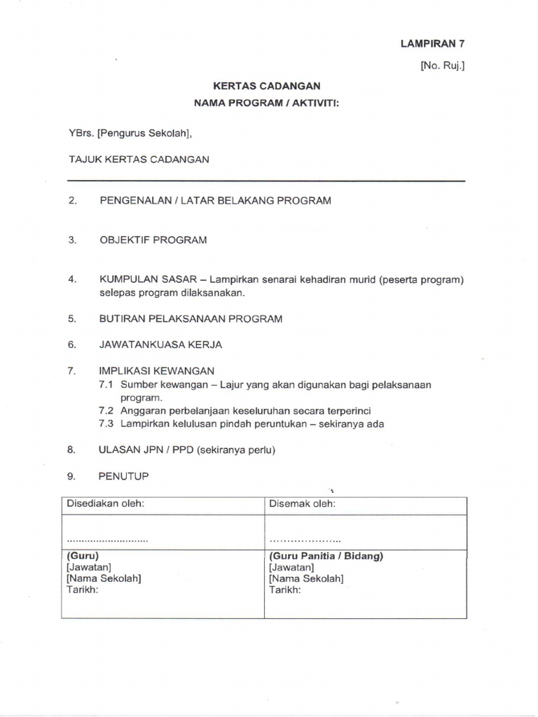 Format Kertas Kerja Audit | PDF
