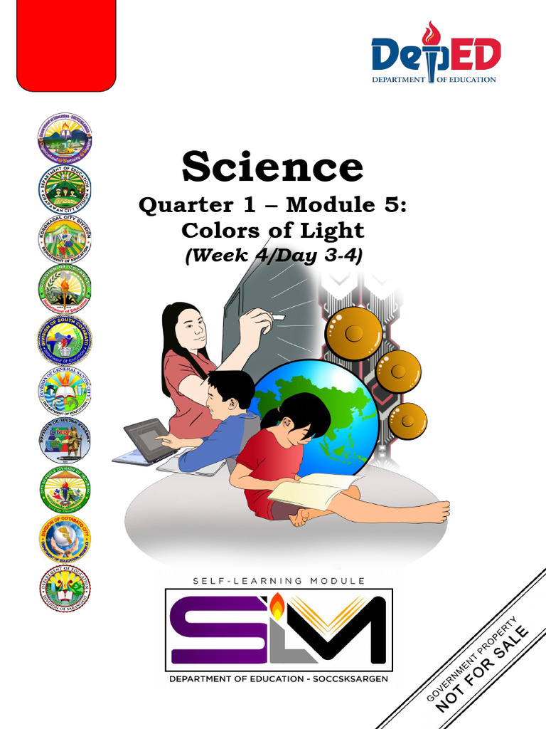 Science8 - SLM - Q1 - Lesson 5 WK 4 (Day 3-4) | PDF | Light | Color