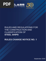 BV NR467 Steel Ships Rules Update 2024 | PDF | Ships | Shipping