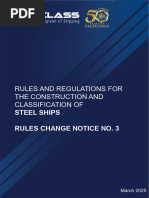 BV Rules for Steel Ships NR467 & NR600 | PDF
