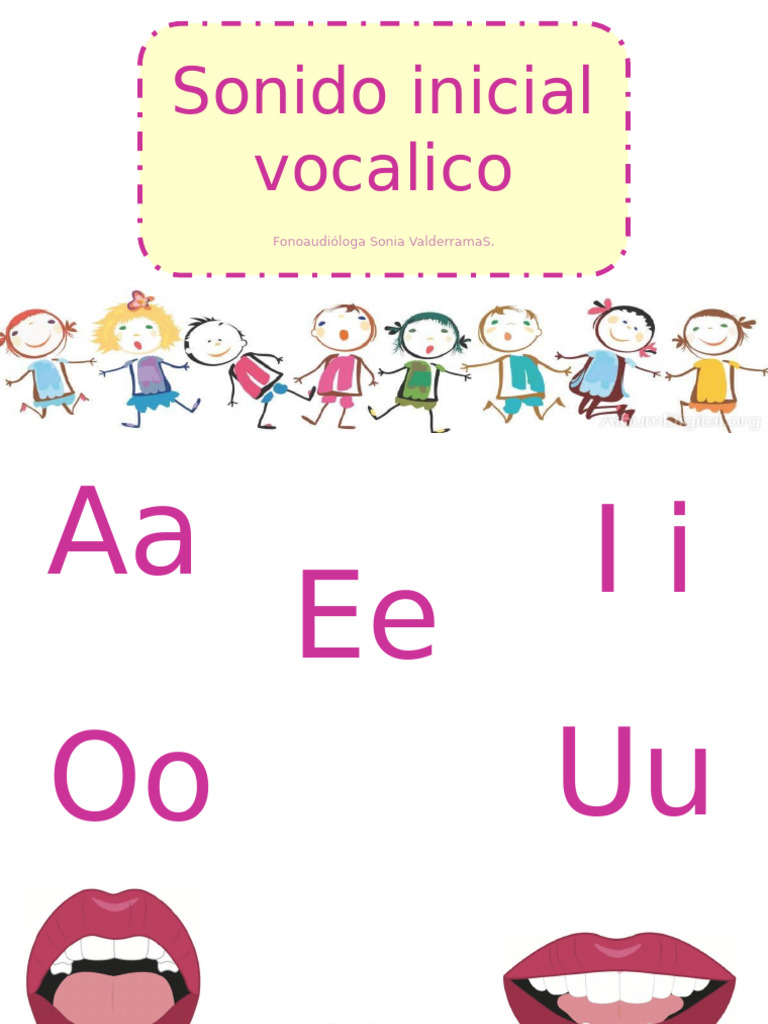taller sonido inicial vocálico | PDF