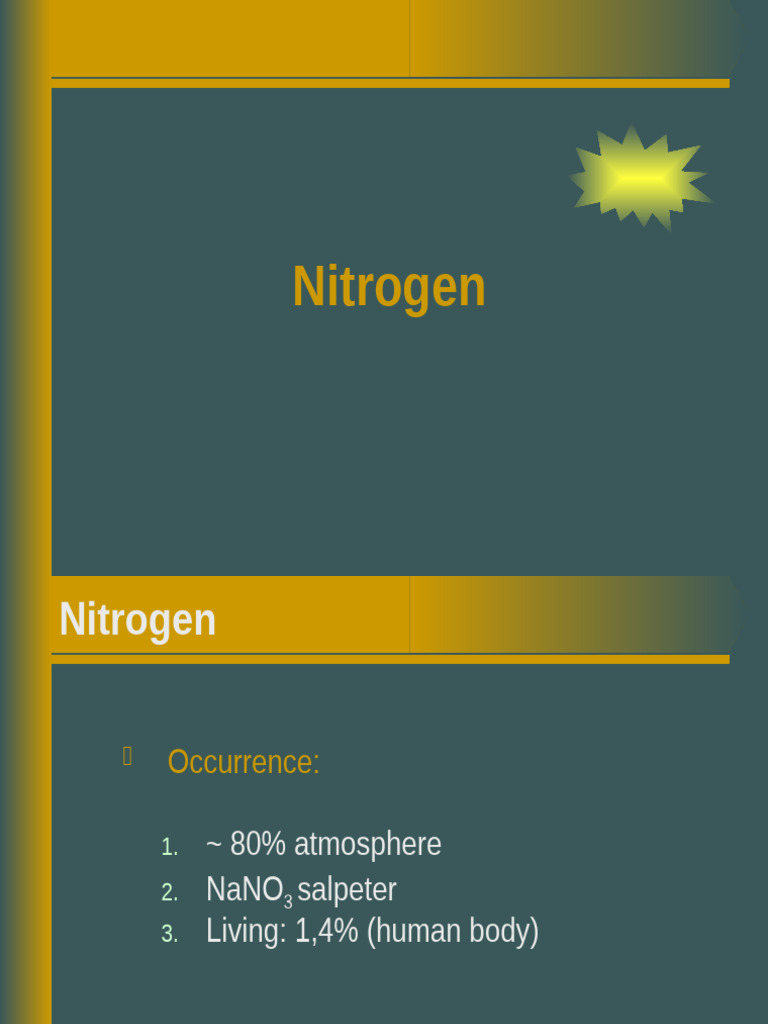 Nitrogen Lecture 2024 | PDF | Photosynthesis | Metabolism