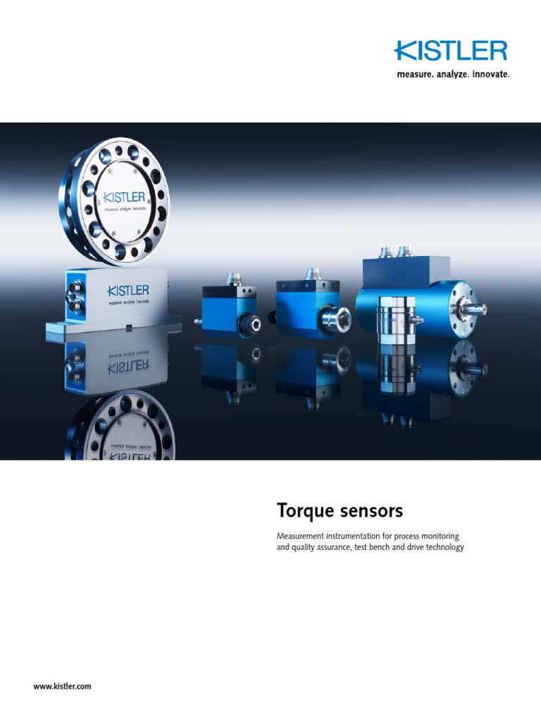 Torque Sensors: Measurement Instrumentation For Process Monitoring and ...