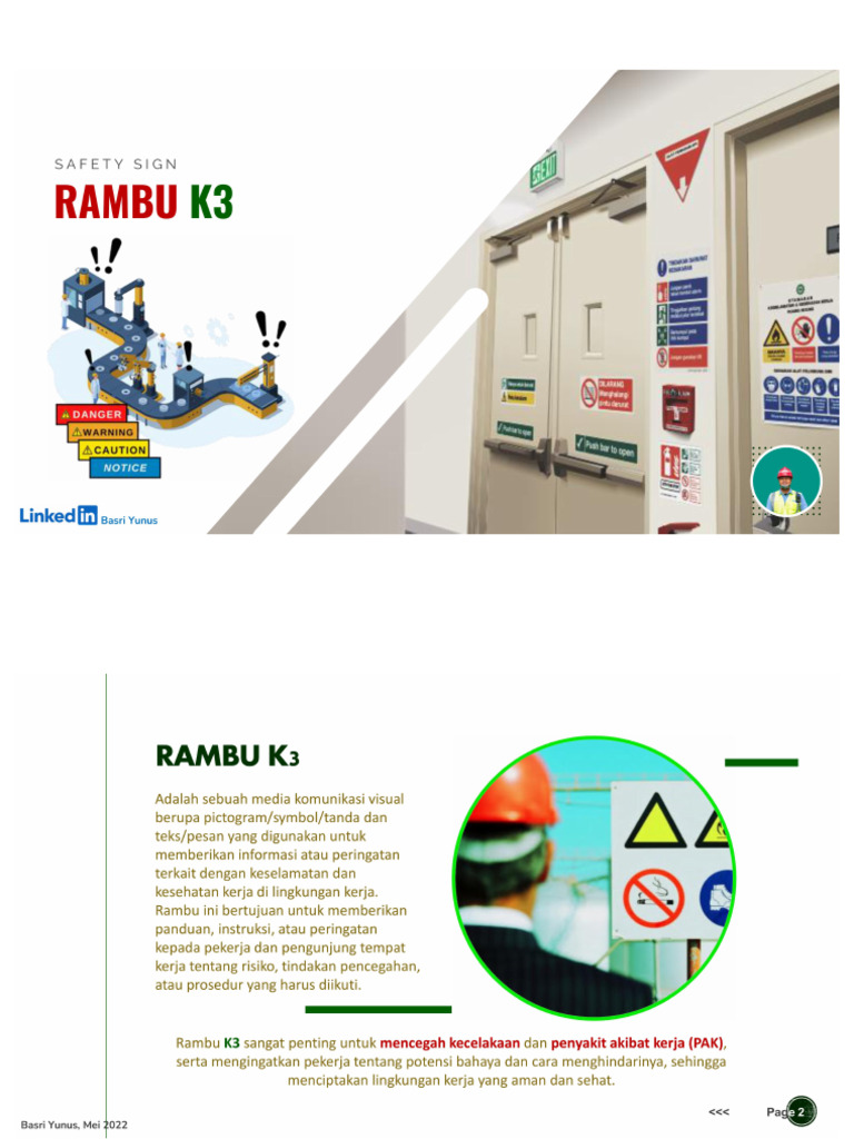 Rambu k3 - Safety Sign-1 | PDF