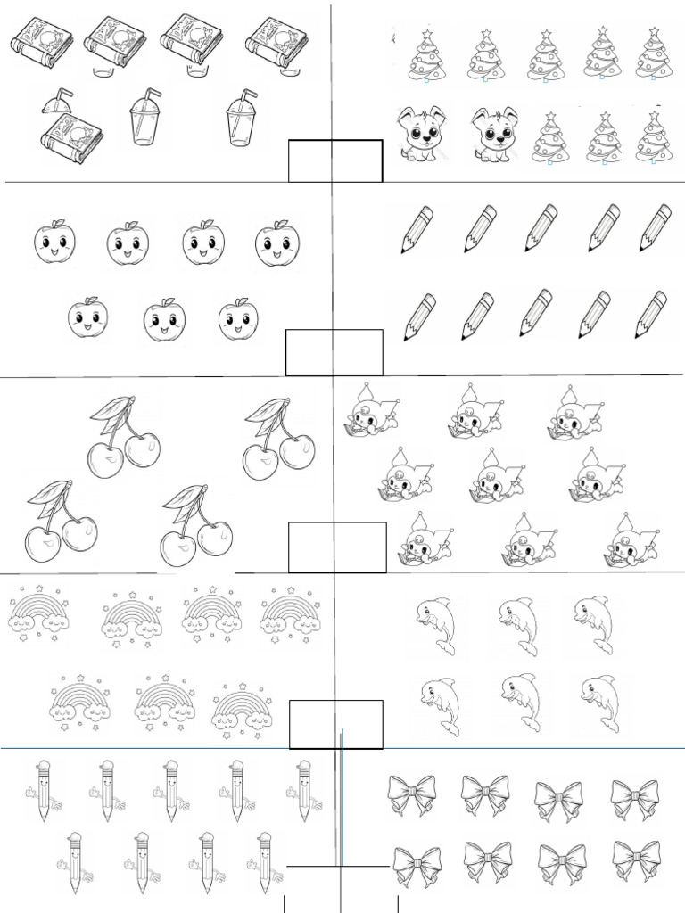 ôn tập số 678910 | PDF