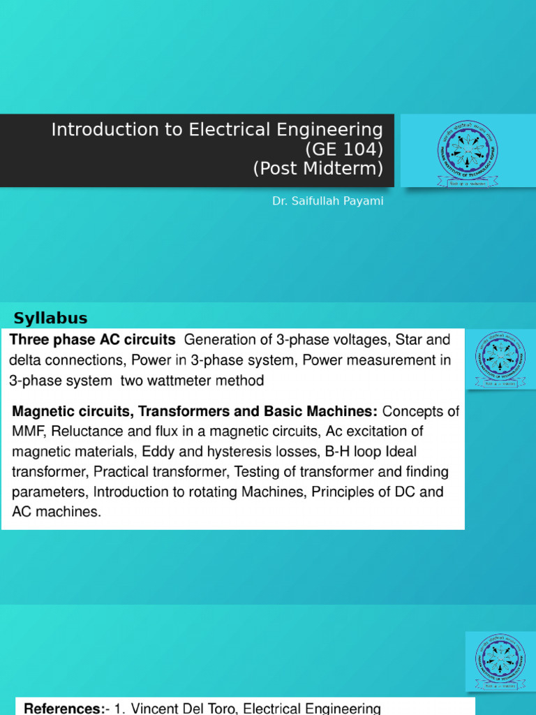 Three-Phase AC Circuits Overview | PDF