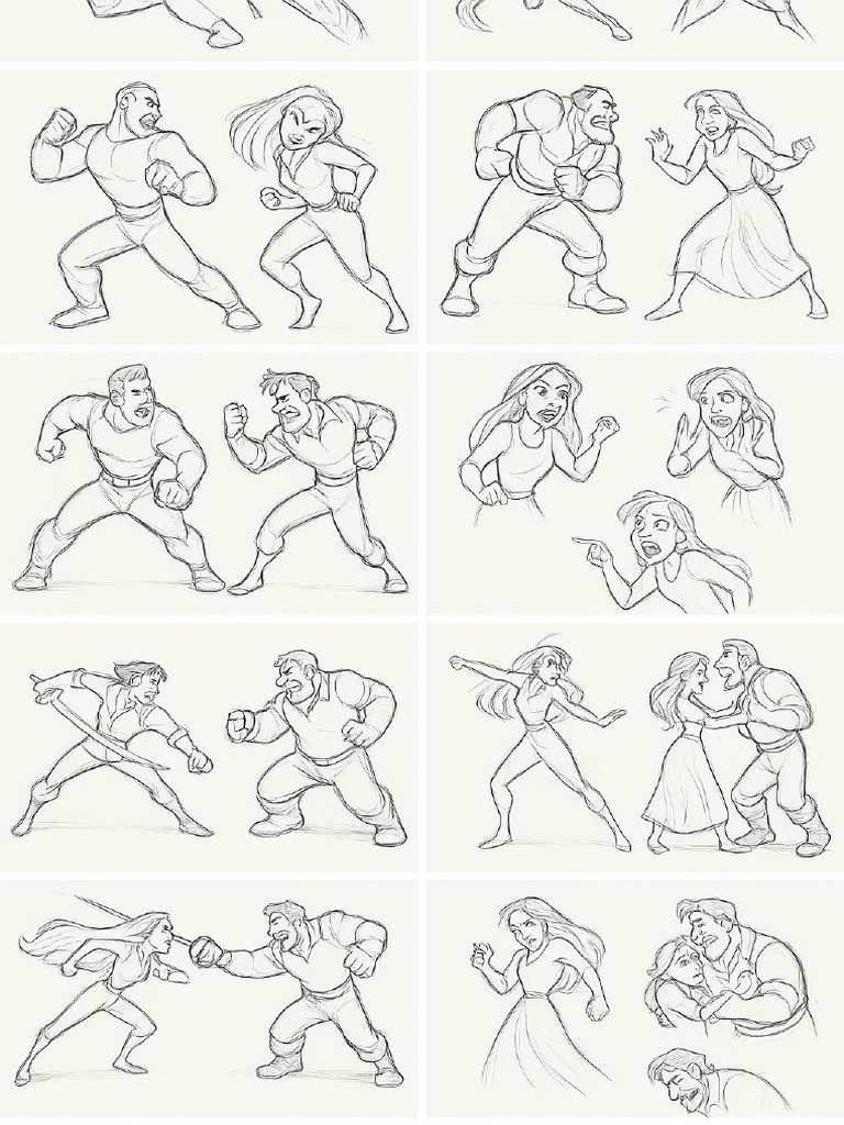 Character Practice Sheets Collection | PDF