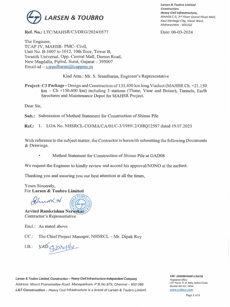 Method Statement for Shinso Pile Construction | PDF | Deep Foundation ...