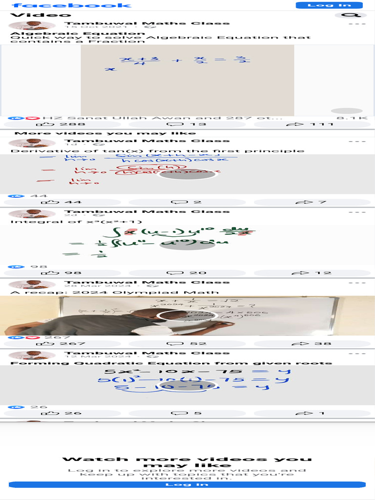Algebraic Equation Quick Way To Solve Algebraic Equation That Contains ...