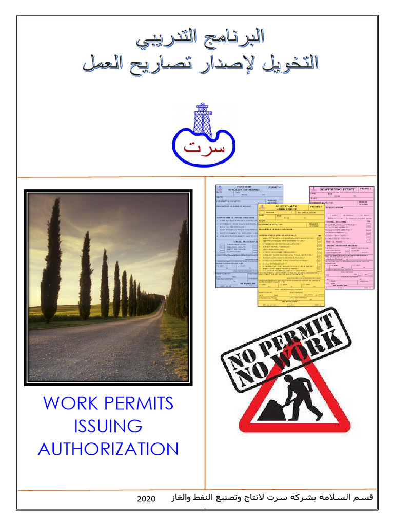 Training program for issuing work permits | PDF