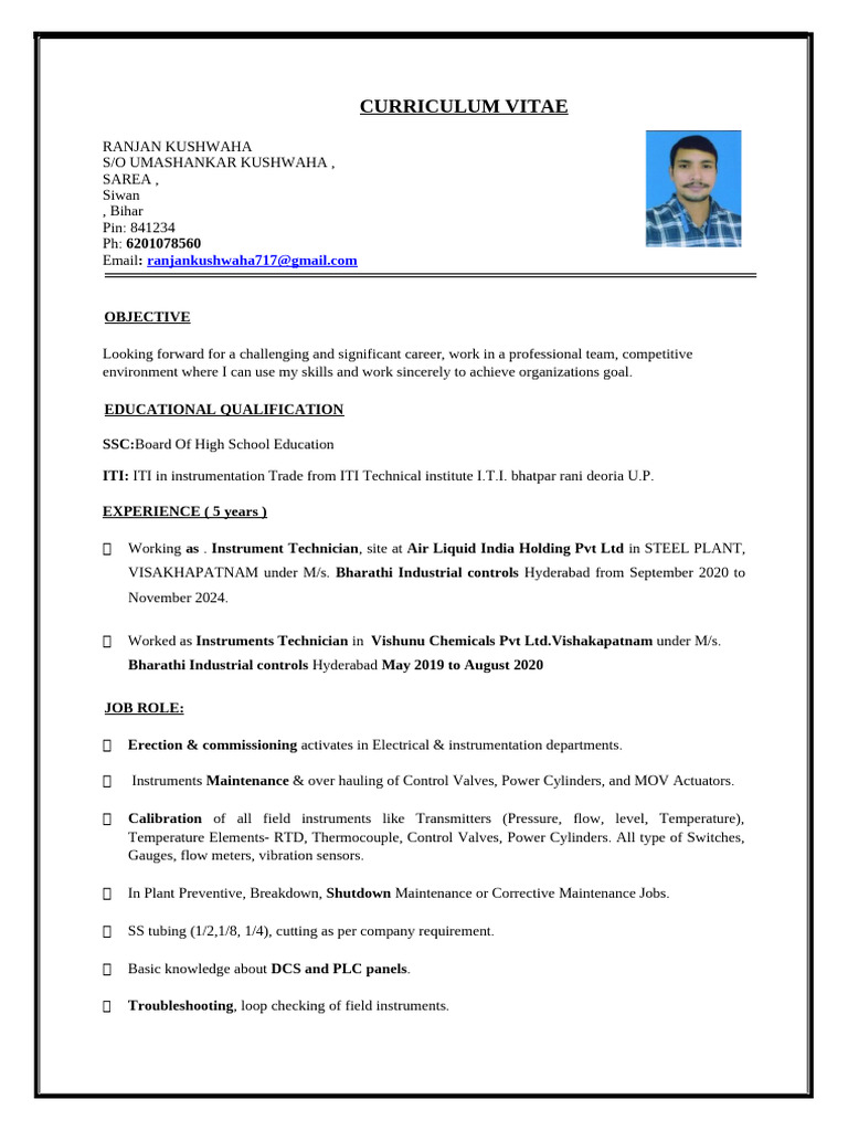 Ranjan Resume - 04-24-1 | PDF