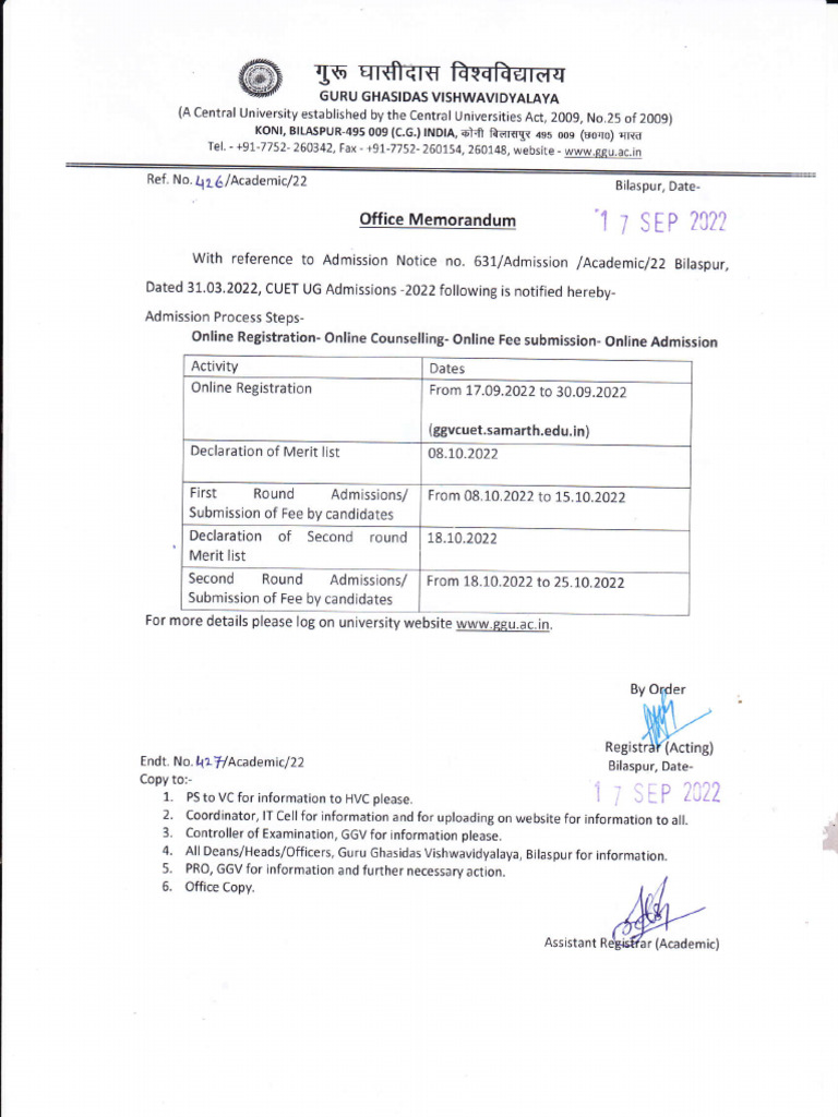 Admission Docs | PDF