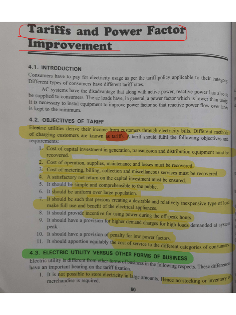 Tariffs Calculation | PDF