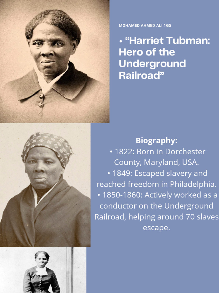 "Harriet Tubman Hero of The Underground Railroad" PDF | PDF
