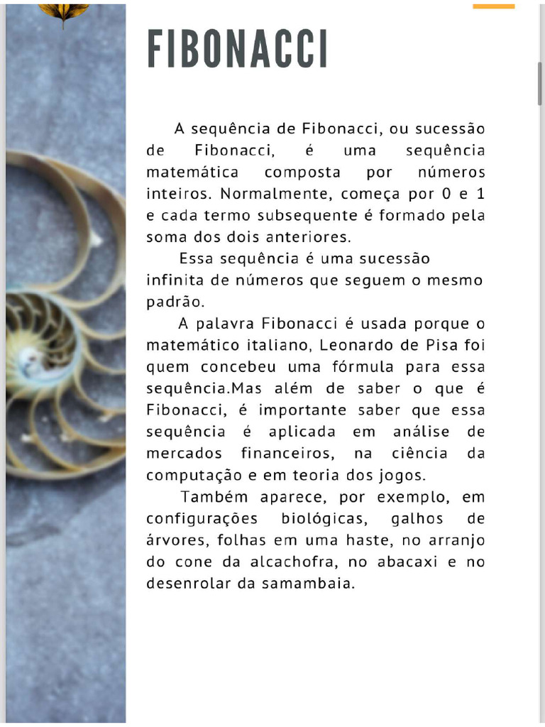 Analise de Fibo | PDF