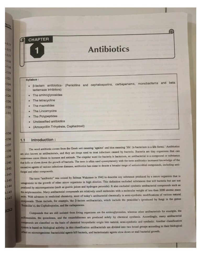 Antibiotics | PDF