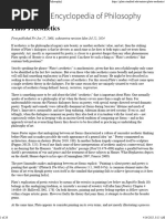 Plato's Aesthetics-Beauty (Stanford Encyclopedia of Philosophy) | PDF ...