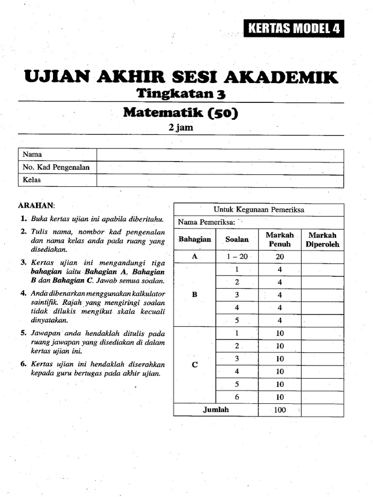 kertas model 4_extra | PDF
