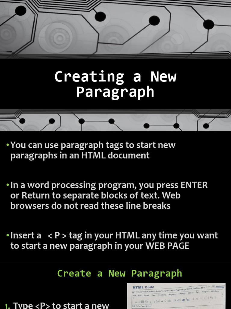 HTML Paragraph and Alignment Guide | PDF