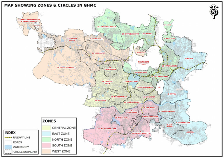 New Zones, Circle Map | PDF