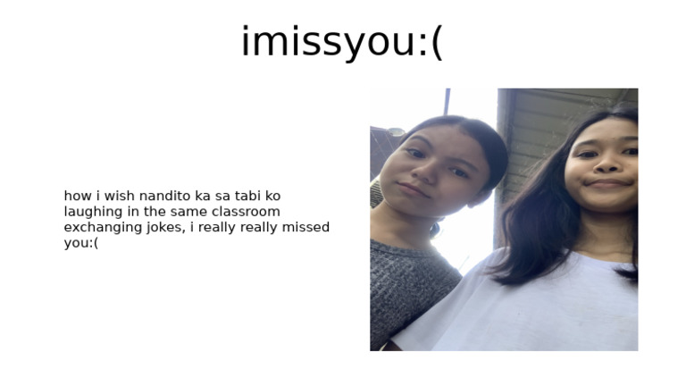 Imissyou: ( | PDF