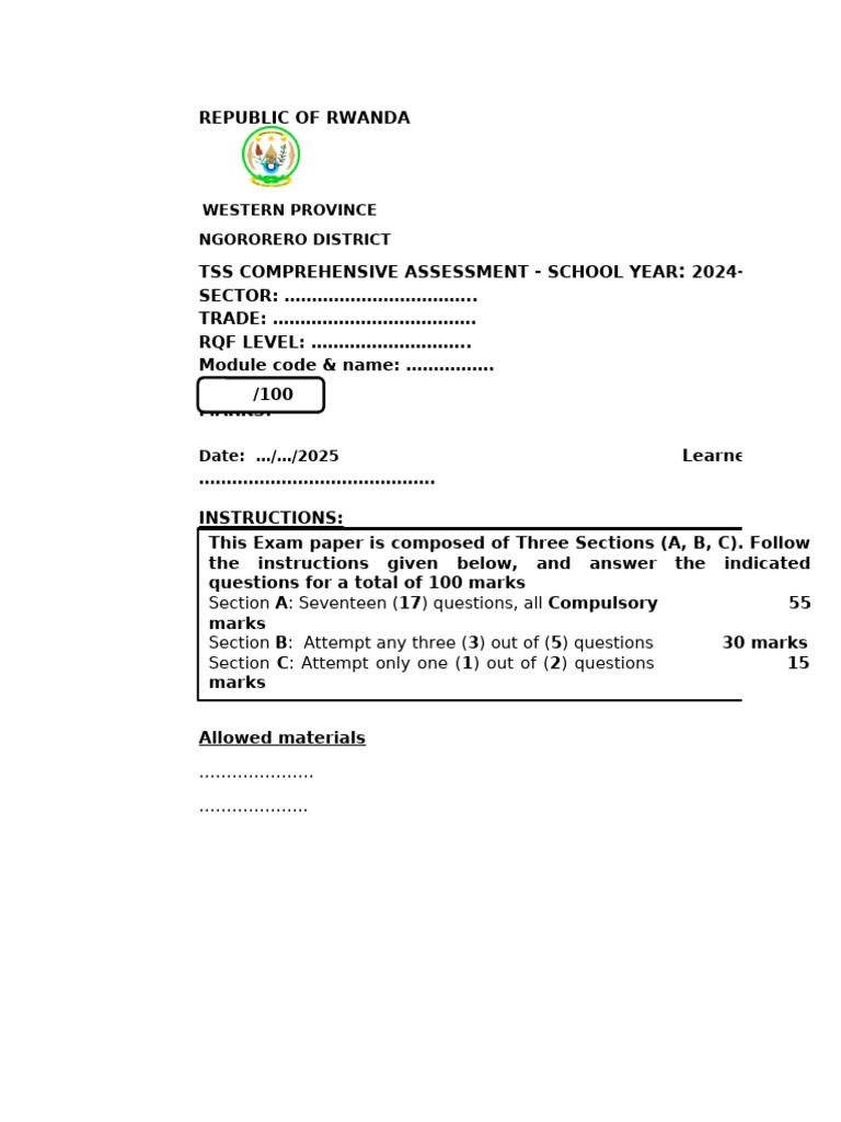 Cover Page DCA | PDF