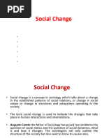 Theories of Social Change | PDF | Sociology | Evolution