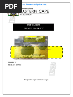 GR 11 Eco Task 1 2025 | PDF | Consumption (Economics) | Infrastructure