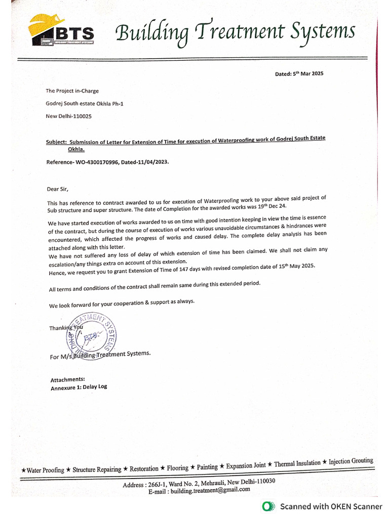 Delay Log WP of GSE | PDF