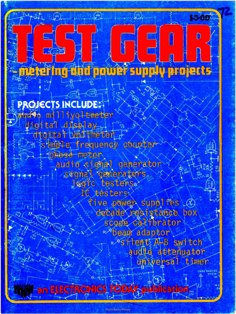 ETI - Test Gear | PDF | Electrical Impedance | Amplifier