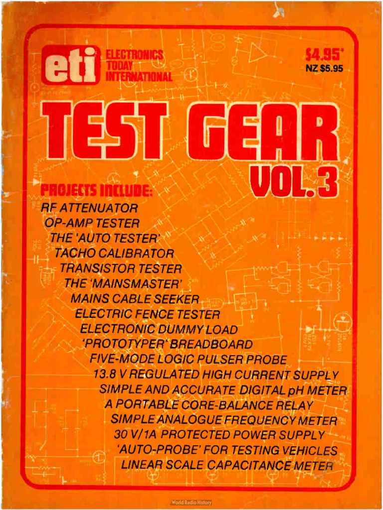 ETI - Test Gear | PDF | Power Supply | Manufactured Goods