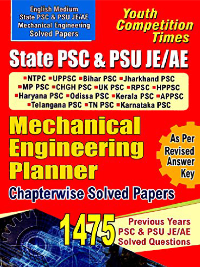 Mechanical Engineering Planner (Er. V... ) | PDF | Fluid Dynamics | Gases