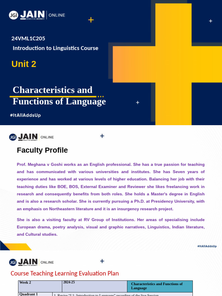 Unit 2 LS Linguistics-MG-1 | PDF | Communication | Second Language