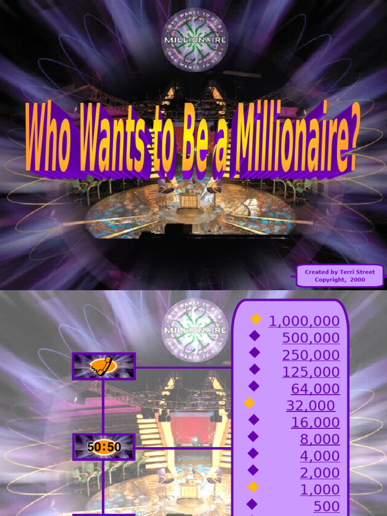 Who Wants To Be A Millionare Science Quiz Bee | PDF