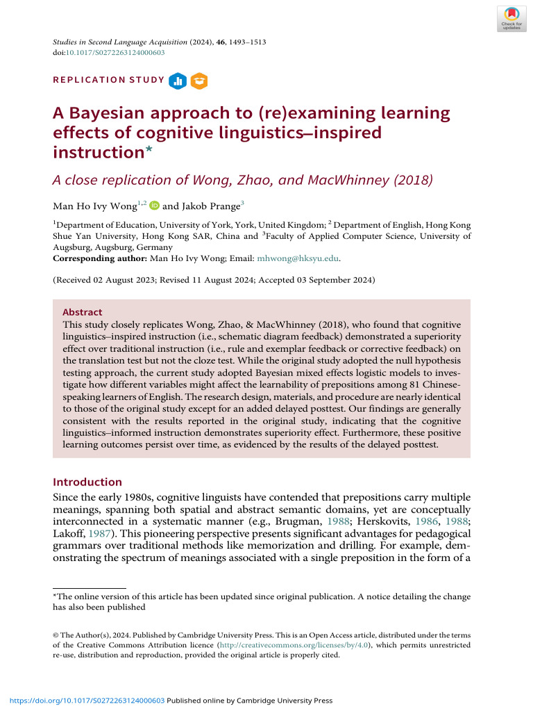 bayesian_approach_to_reexamining_learning_effects_of_cognitive_linguisticsinspired_instruction ...