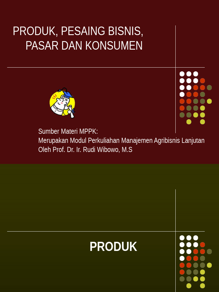 Produk, Pesaing, Bisnis Pasar Dan Konsumen | PDF