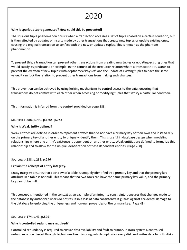 Dbms Ai Solution (Toufique) | PDF | Database Index | Relational Model